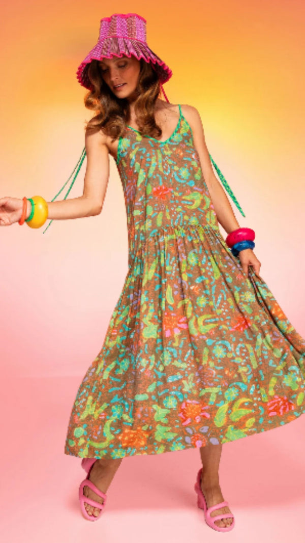 Rimi Dress – Chalk & Charcoal