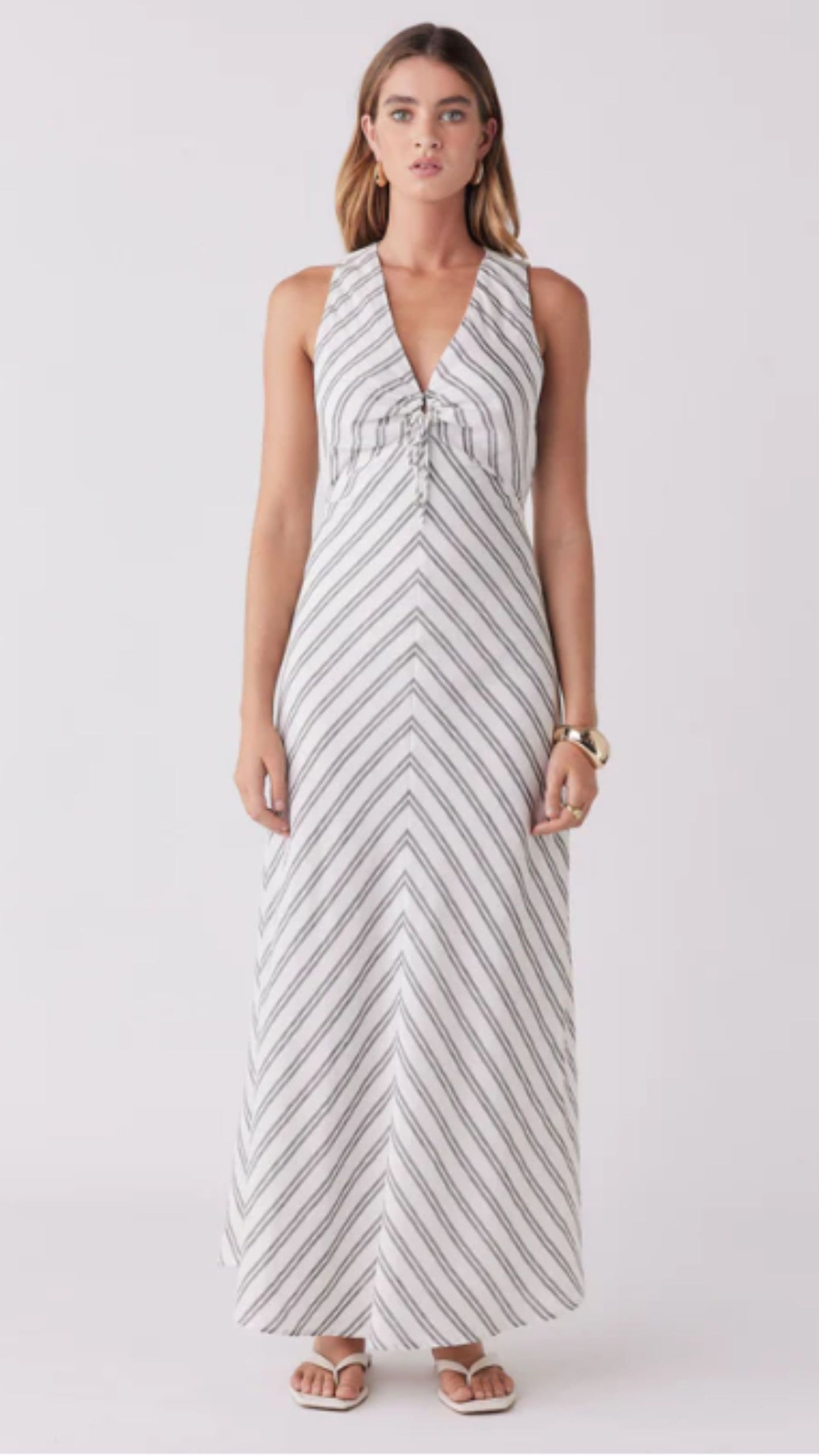 Nautical Stripe Dress – Chalk & Charcoal