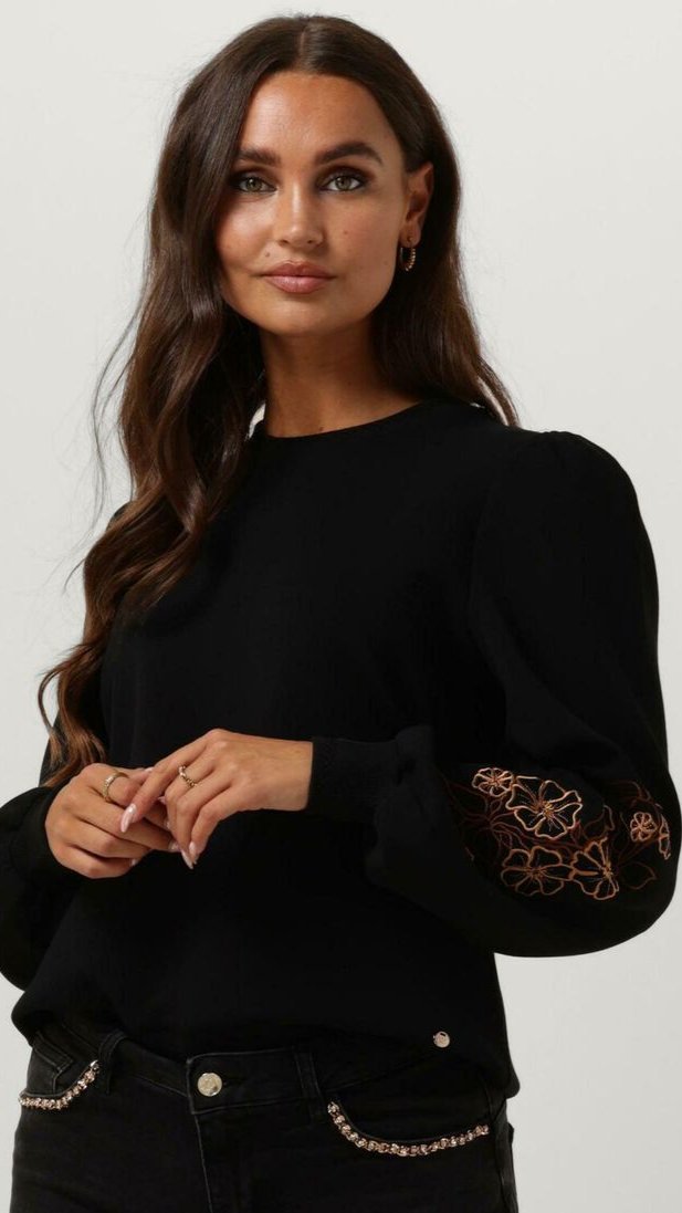 Micka O L/S Sweatshirt – Chalk & Charcoal